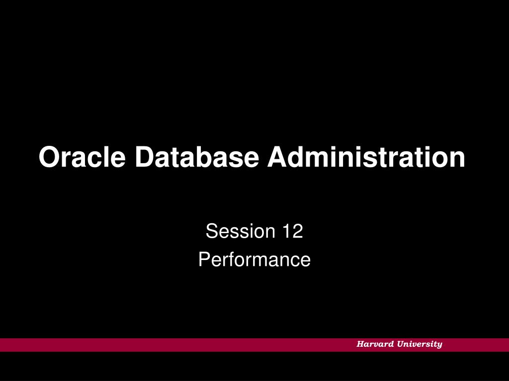 PPT - Oracle Database Administration PowerPoint Presentation, free ...