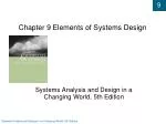 PPT - Chapter 5 Elements of Physical Design PowerPoint Presentation ...
