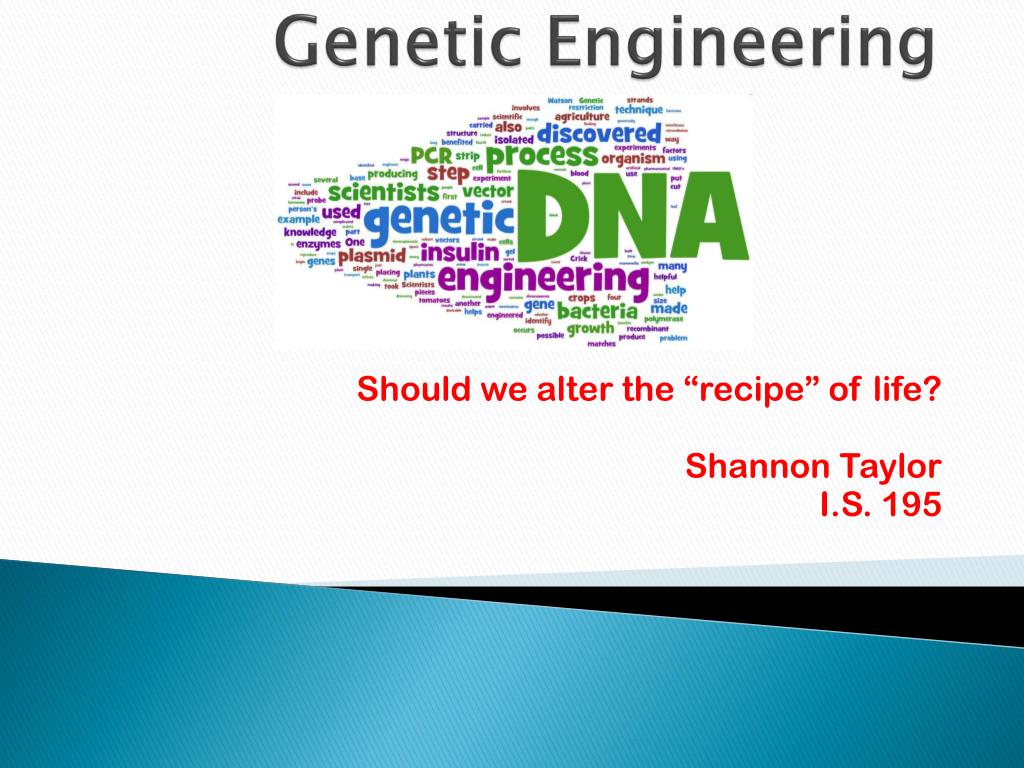PPT - Genetic Engineering PowerPoint Presentation, free download - ID ...