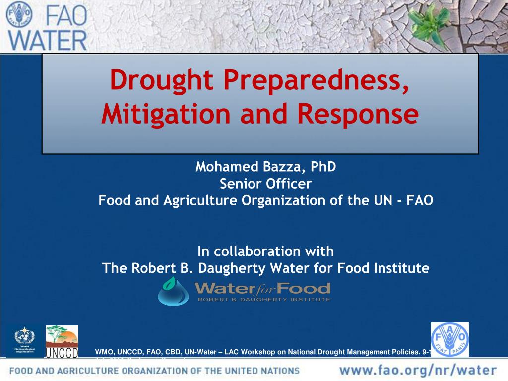 PPT - Drought Preparedness, Mitigation and Response PowerPoint ...