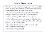 PPT - Index structures PowerPoint Presentation, free download - ID:4175769