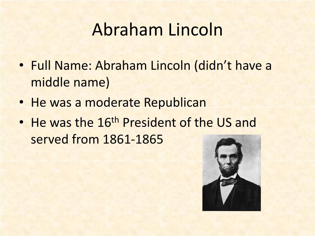 PPT - Abraham Lincoln PowerPoint Presentation, free download - ID:2400417