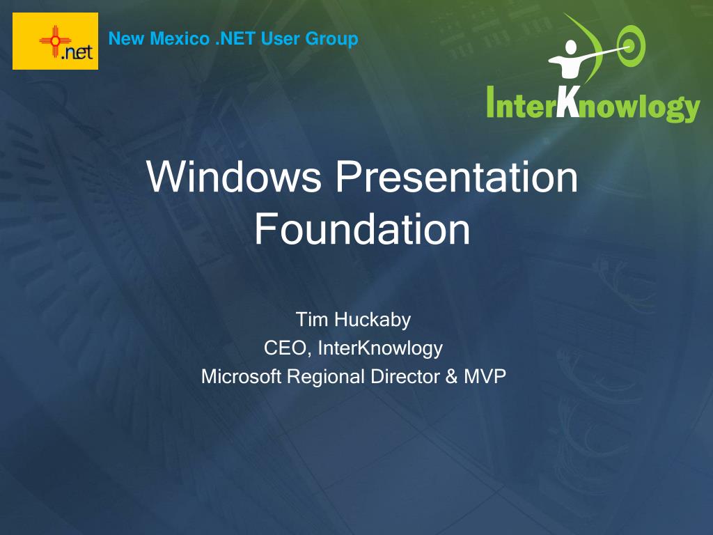 PPT - Windows Presentation Foundation PowerPoint Presentation, free ...