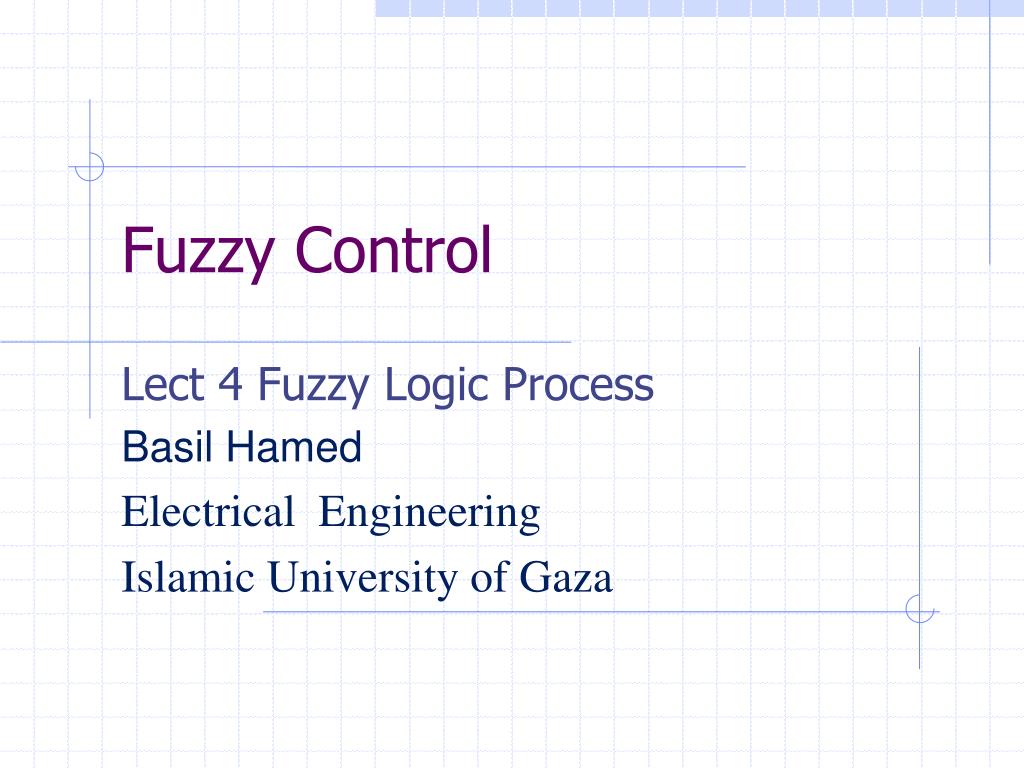 PPT - Fuzzy Control PowerPoint Presentation, free download - ID:2404997