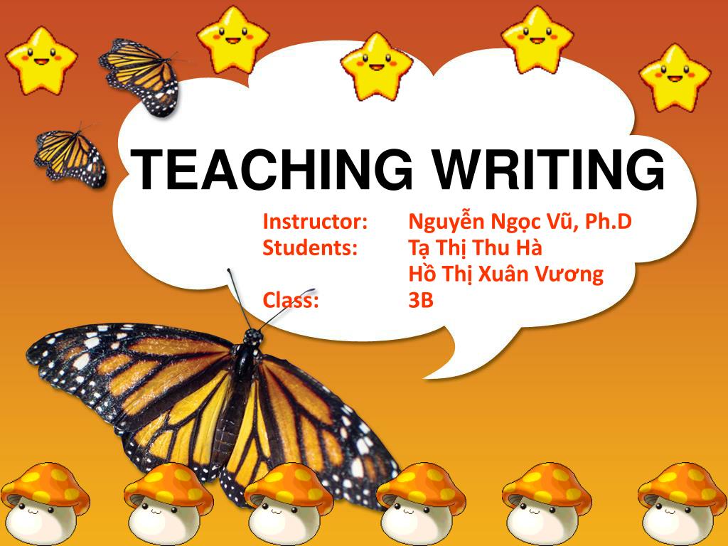 PPT - TEACHING WRITING PowerPoint Presentation, free download - ID:2406303