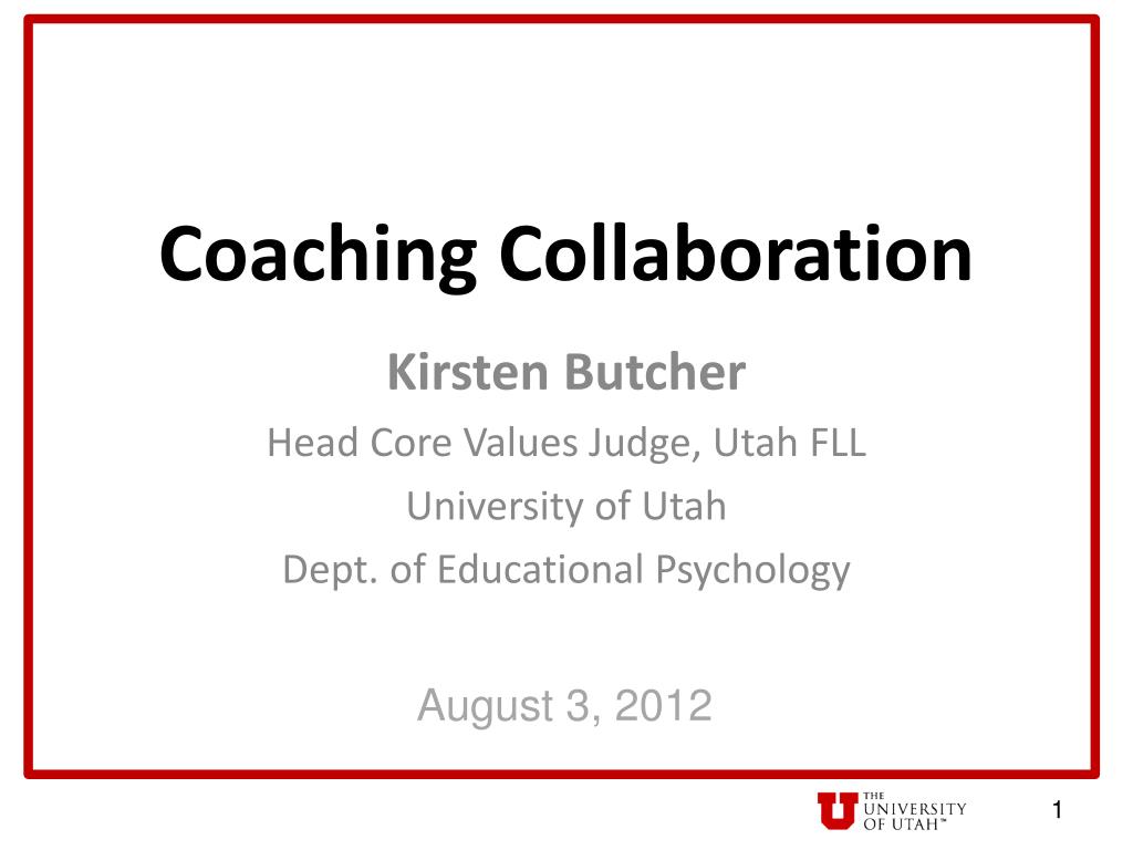 PPT - Coaching Collaboration PowerPoint Presentation, free download ...