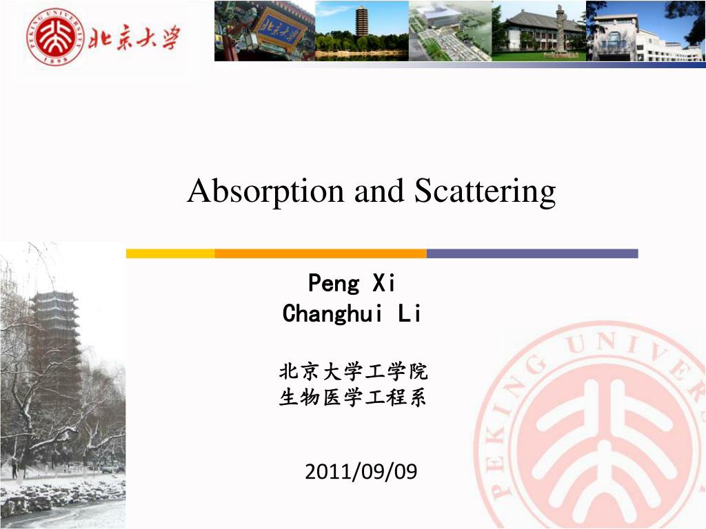 PPT - Absorption and Scattering PowerPoint Presentation, free download ...