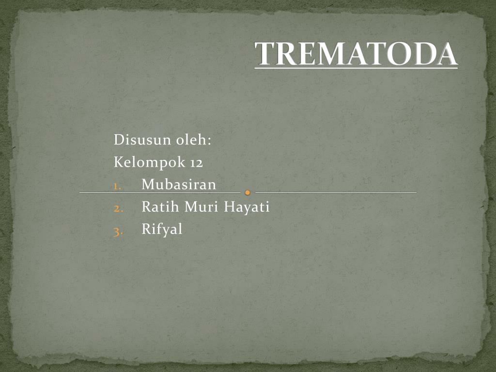 PPT - TREMATODA PowerPoint Presentation, free download - ID:2407601