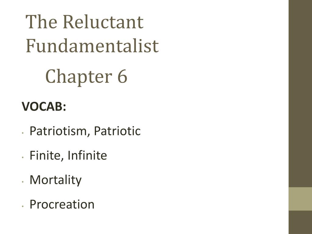 PPT - The Reluctant Fundamentalist PowerPoint Presentation, free ...