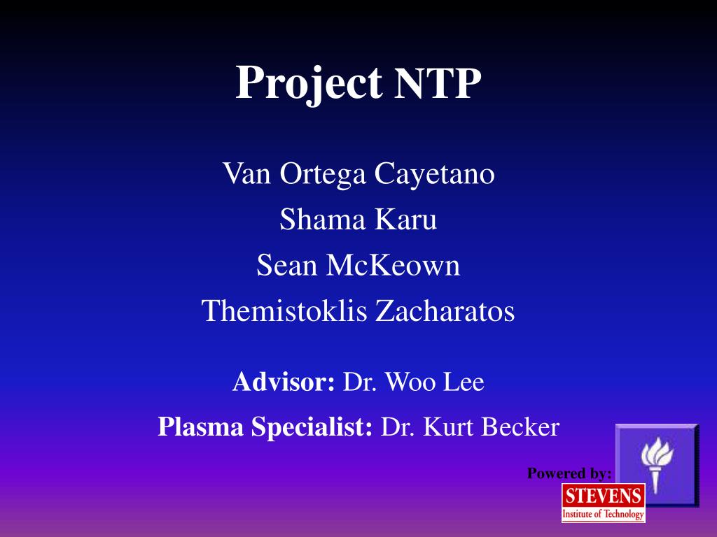 PPT - Innovative Approaches in Plasma Technology: Exploring Non-Thermal ...