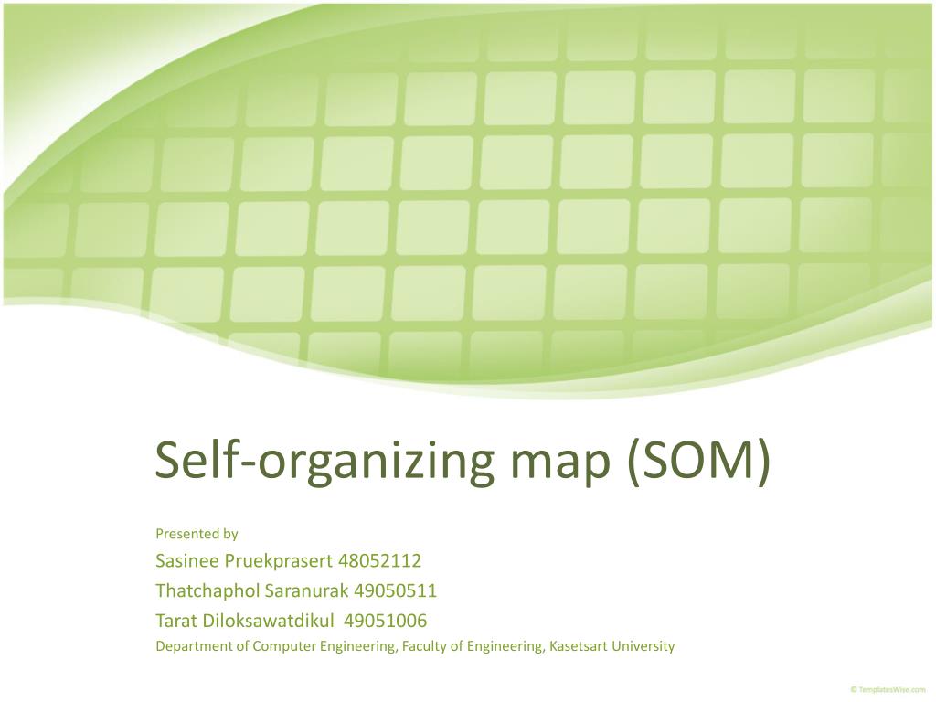 PPT - Self-organizing map (SOM) PowerPoint Presentation, free download ...