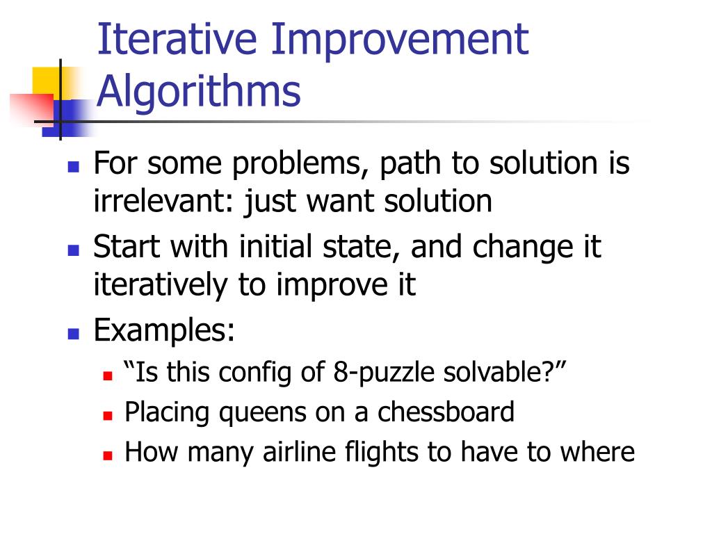 PPT - Iterative Improvement Algorithms PowerPoint Presentation, free ...
