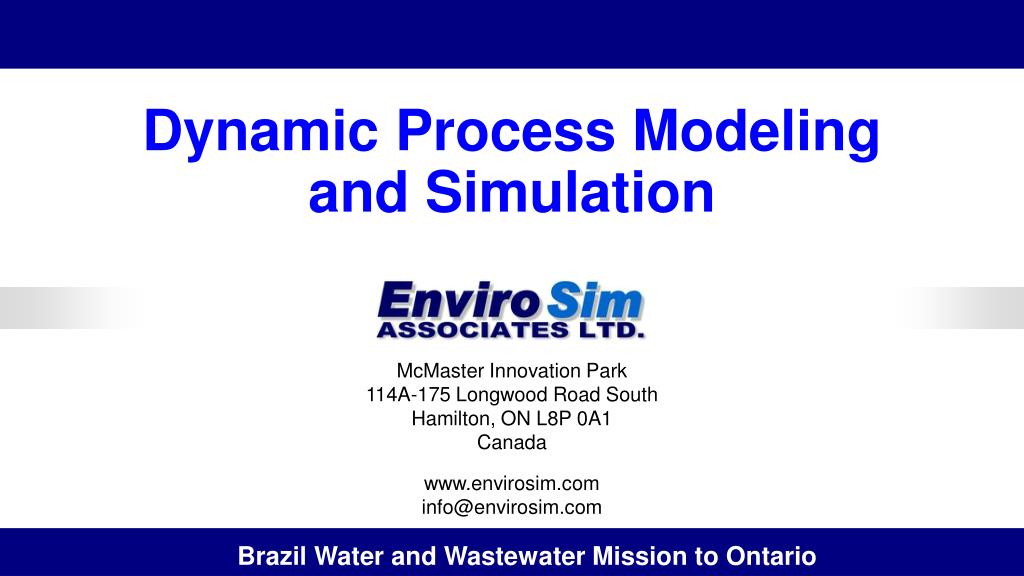 PPT - Dynamic Process Modeling and Simulation PowerPoint Presentation ...