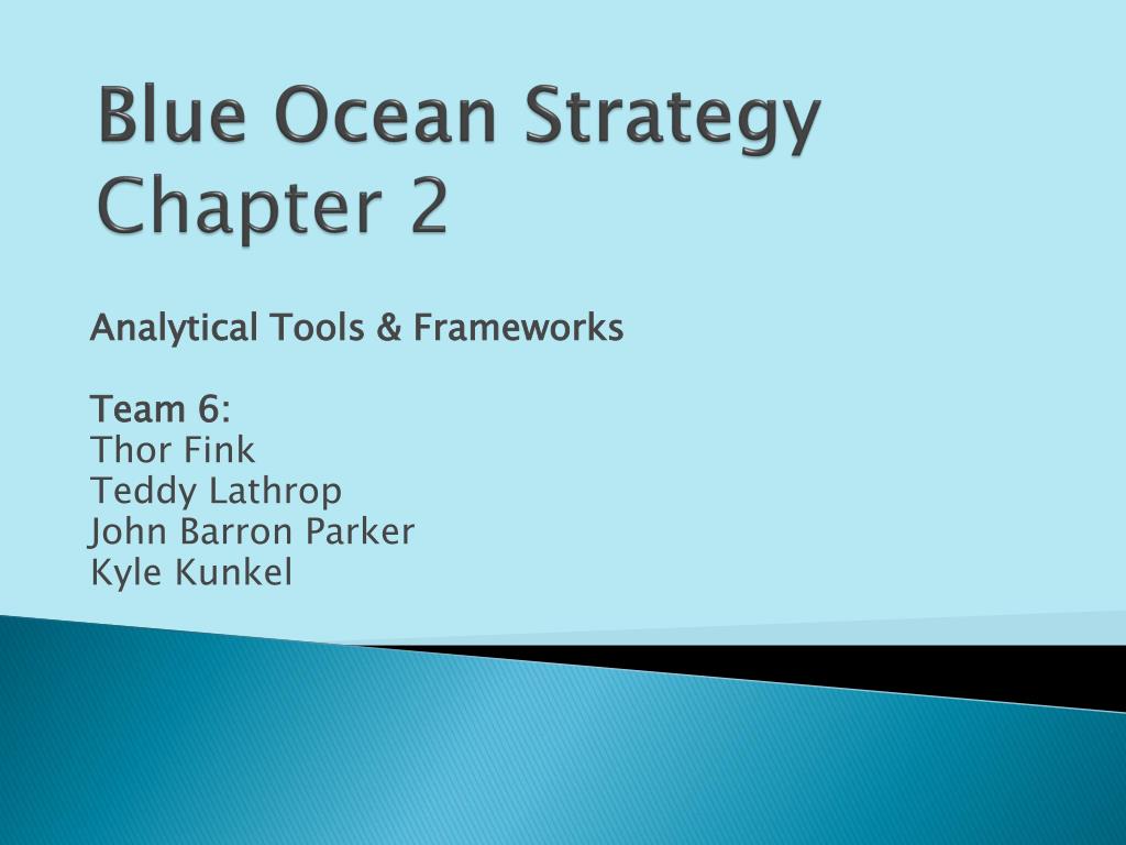 PPT - Blue Ocean Strategy Chapter 2 PowerPoint Presentation, free ...