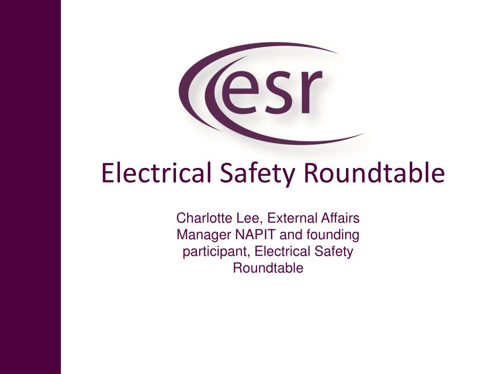 PPT - Electrical Safety Roundtable PowerPoint Presentation, free ...