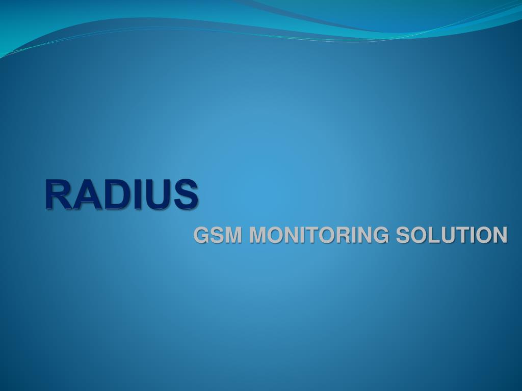 PPT - RADIUS PowerPoint Presentation, free download - ID:2415014