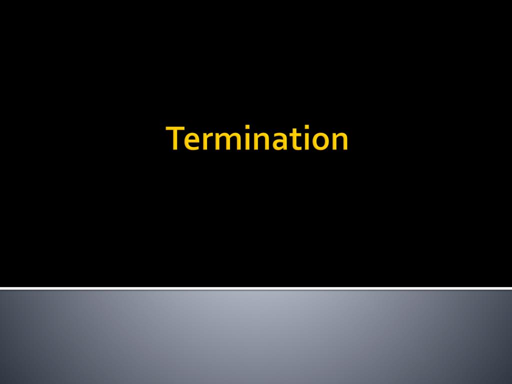 PPT - Understanding Trust Termination: Legal and Practical ...