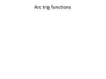 PPT - Trig Functions of Real Numbers PowerPoint Presentation, free ...