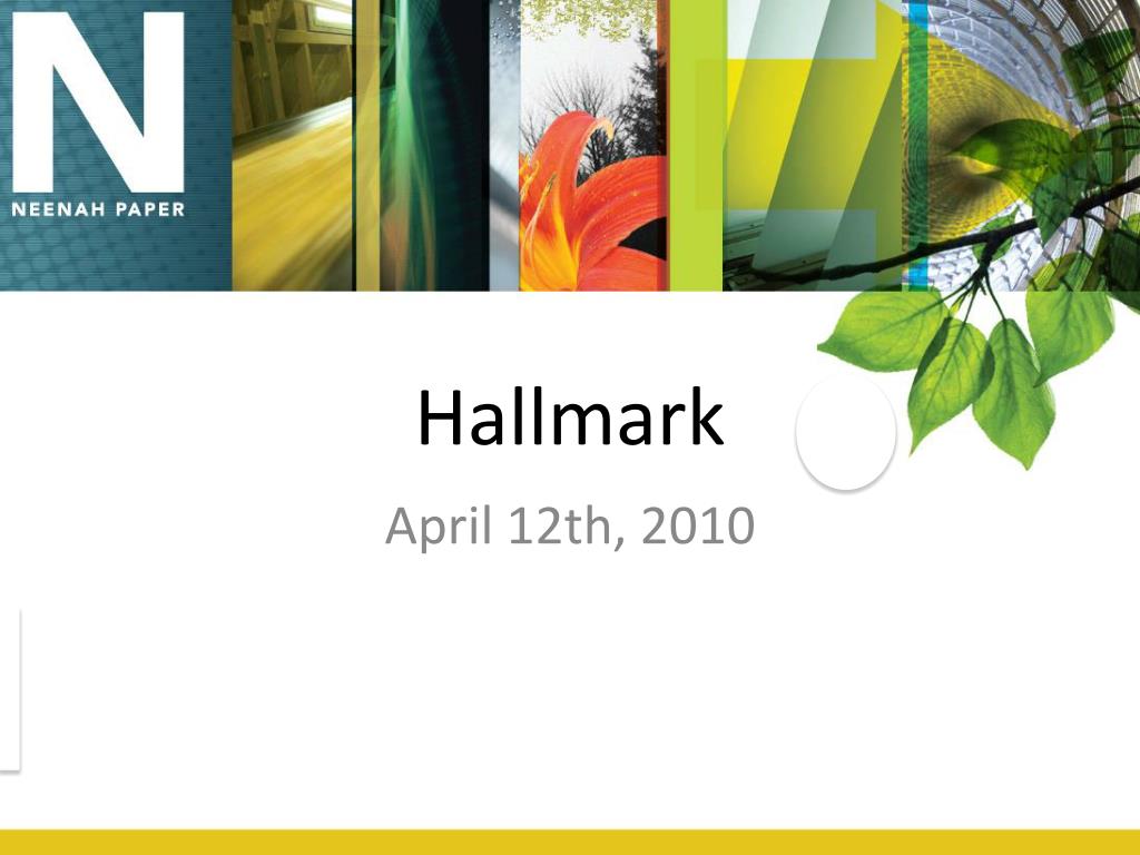 PPT - Hallmark PowerPoint Presentation, free download - ID:2419929