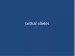 PPT - Lethal and Non lethal PowerPoint Presentation, free download - ID ...