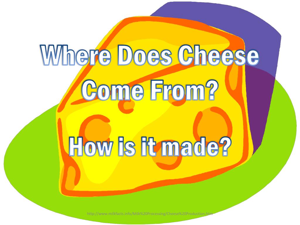 PPT - Where Does Cheese Come From? PowerPoint Presentation, free ...