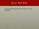 PPT - GRUDGE BALL Review PowerPoint Presentation, free download - ID ...