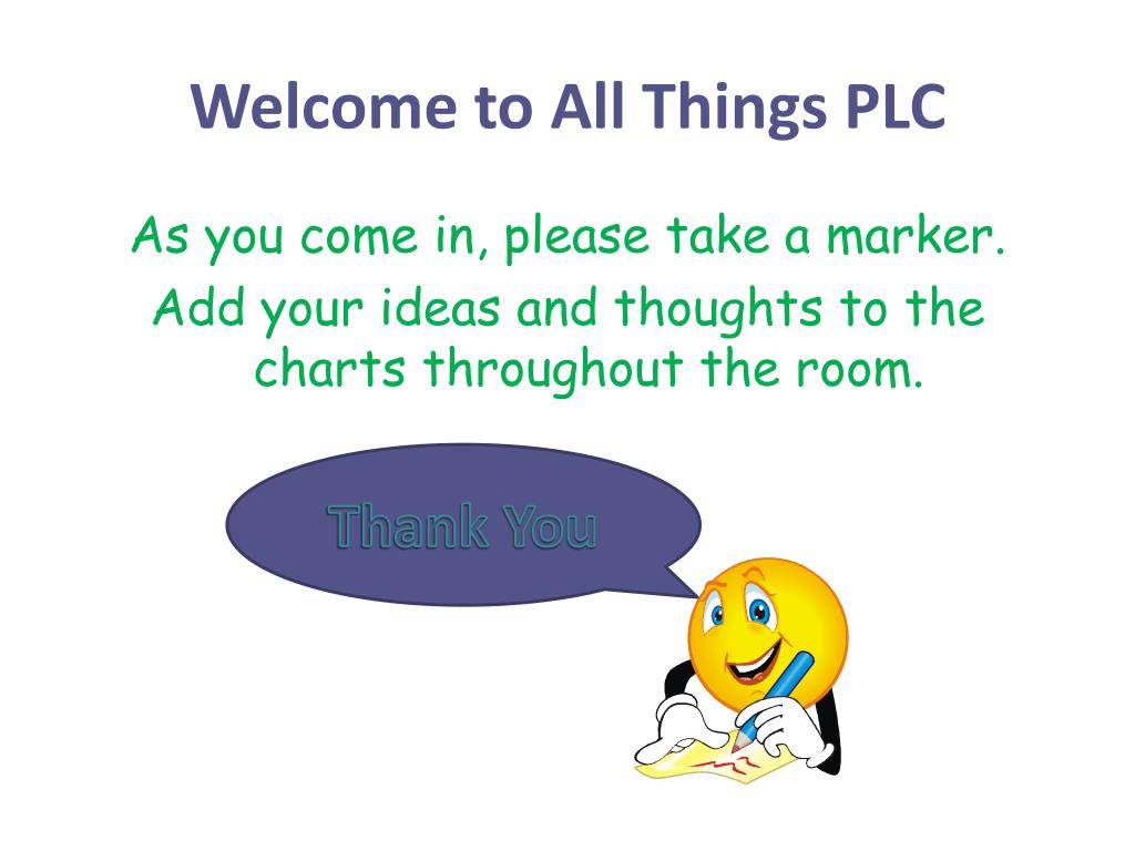 PPT - Welcome to All Things PLC PowerPoint Presentation, free download ...