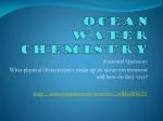 PPT - Water Chemistry PowerPoint Presentation, free download - ID:5763752