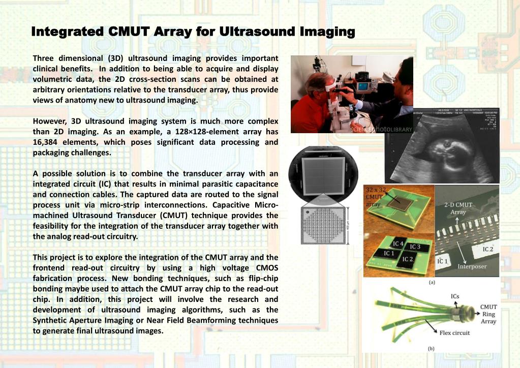 PPT - Integrated CMUT Array for Ultrasound Imaging PowerPoint ...