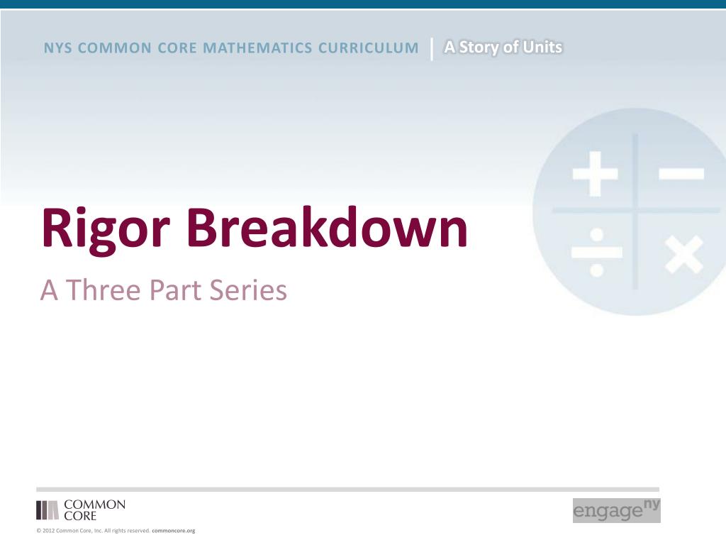 PPT - Rigor Breakdown PowerPoint Presentation, free download - ID:2424474