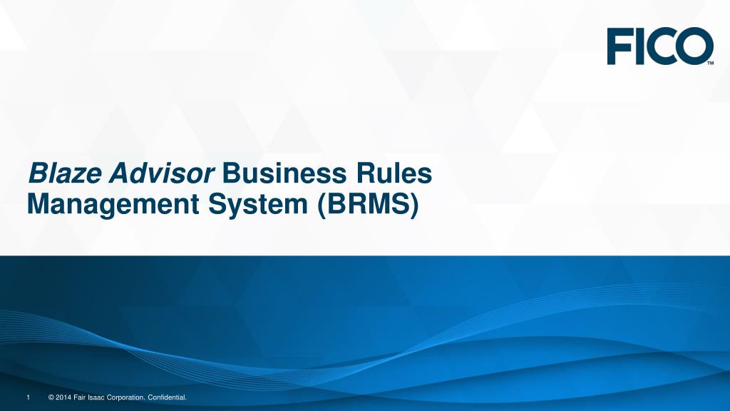 PPT - Blaze Advisor Business Rules Management System (BRMS) PowerPoint ...