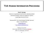 PPT - Chapter 2 Human Information Processing PowerPoint Presentation ...