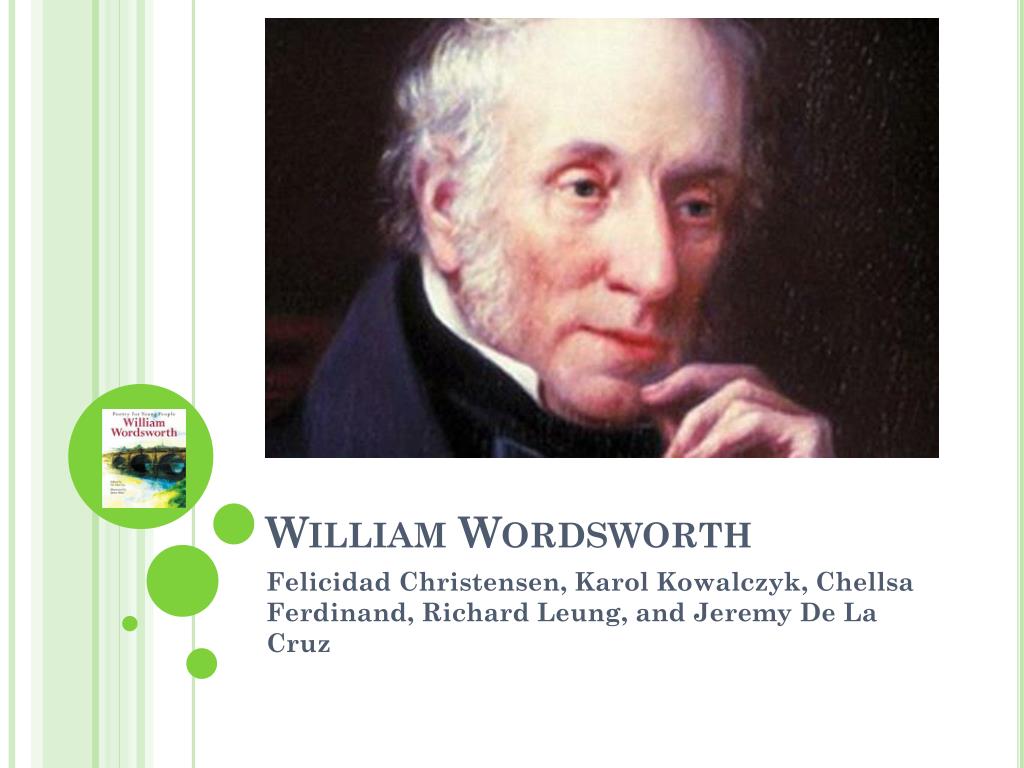 PPT - William Wordsworth PowerPoint Presentation, free download - ID ...