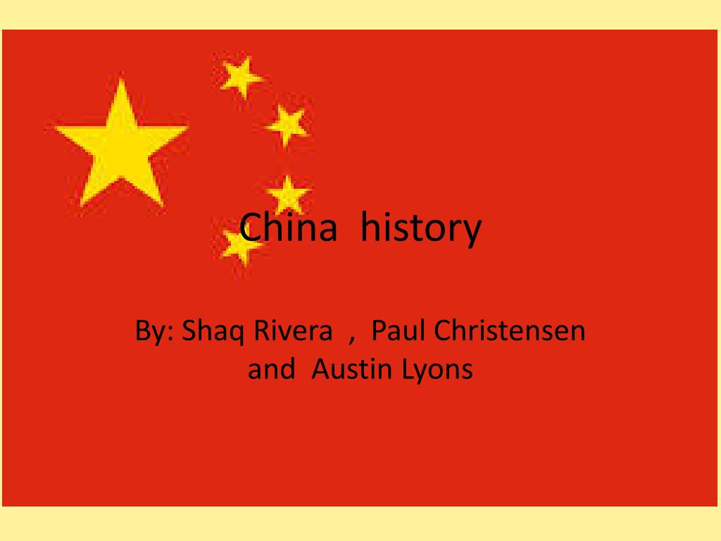 PPT - China history PowerPoint Presentation, free download - ID:2429577