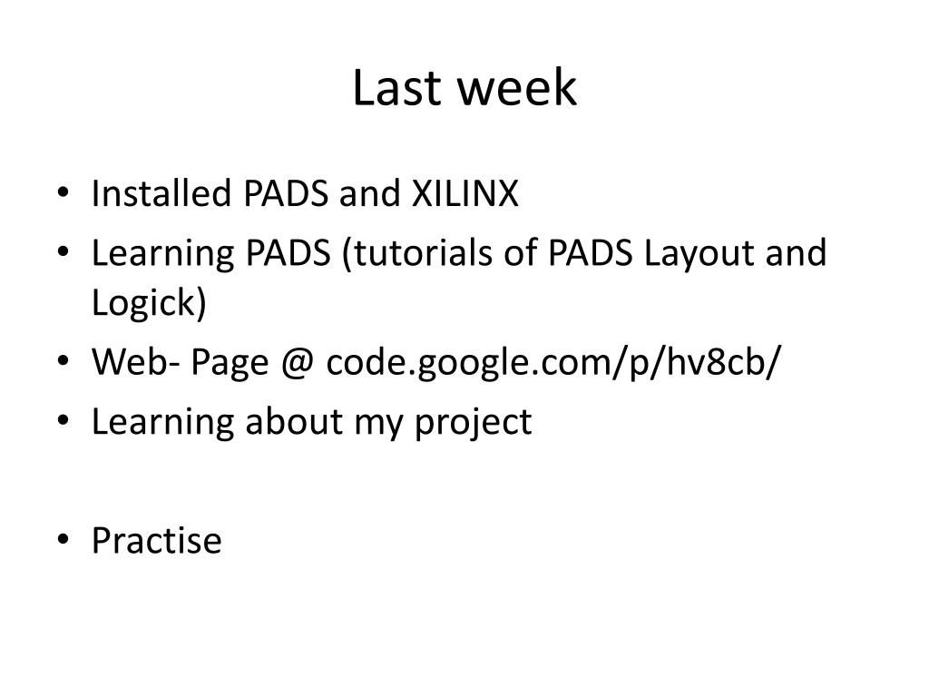 PPT - Last week PowerPoint Presentation, free download - ID:2431453