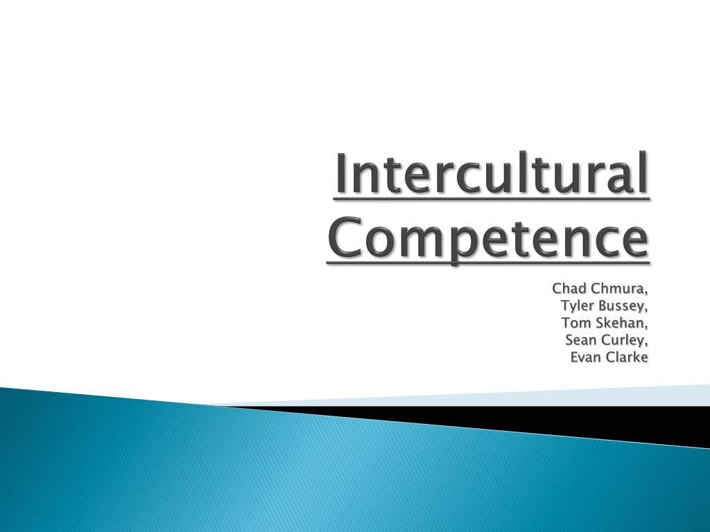PPT - Intercultural Competence PowerPoint Presentation, free download ...