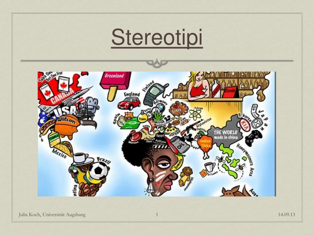 PPT - Stereotipi PowerPoint Presentation, free download - ID:2434863