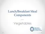 PPT - Breakfast Meal Pattern Training PowerPoint Presentation, free ...