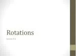 PPT - Coordinate Rules for Rotations PowerPoint Presentation, free ...