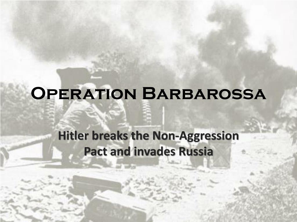 PPT - Operation Barbarossa PowerPoint Presentation, free download - ID ...