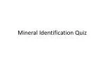 PPT - Mineral Identification PowerPoint Presentation, free download ...