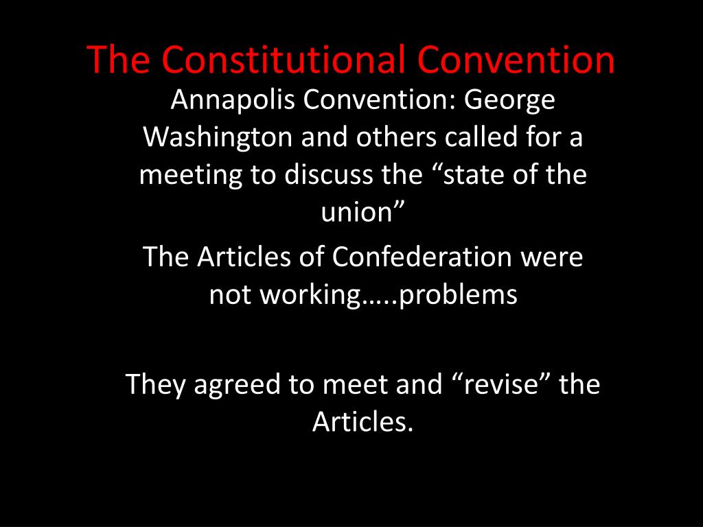 PPT - The Constitutional Convention PowerPoint Presentation, free ...