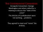 PPT - The Constitutional Convention PowerPoint Presentation, free ...