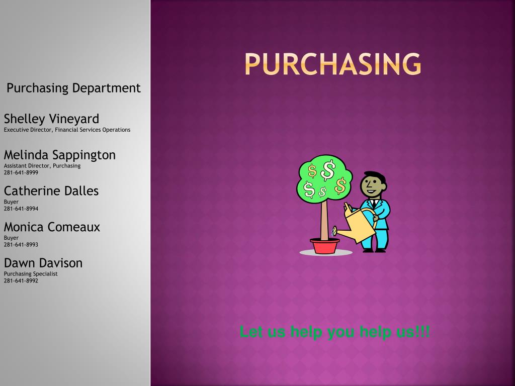 PPT - Purchasing PowerPoint Presentation, free download - ID:2438469
