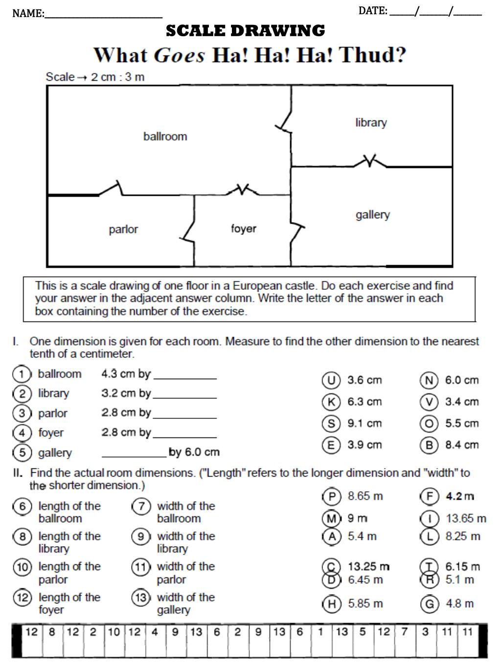 PPT - SCALE DRAWING PowerPoint Presentation, free download - ID:2438616