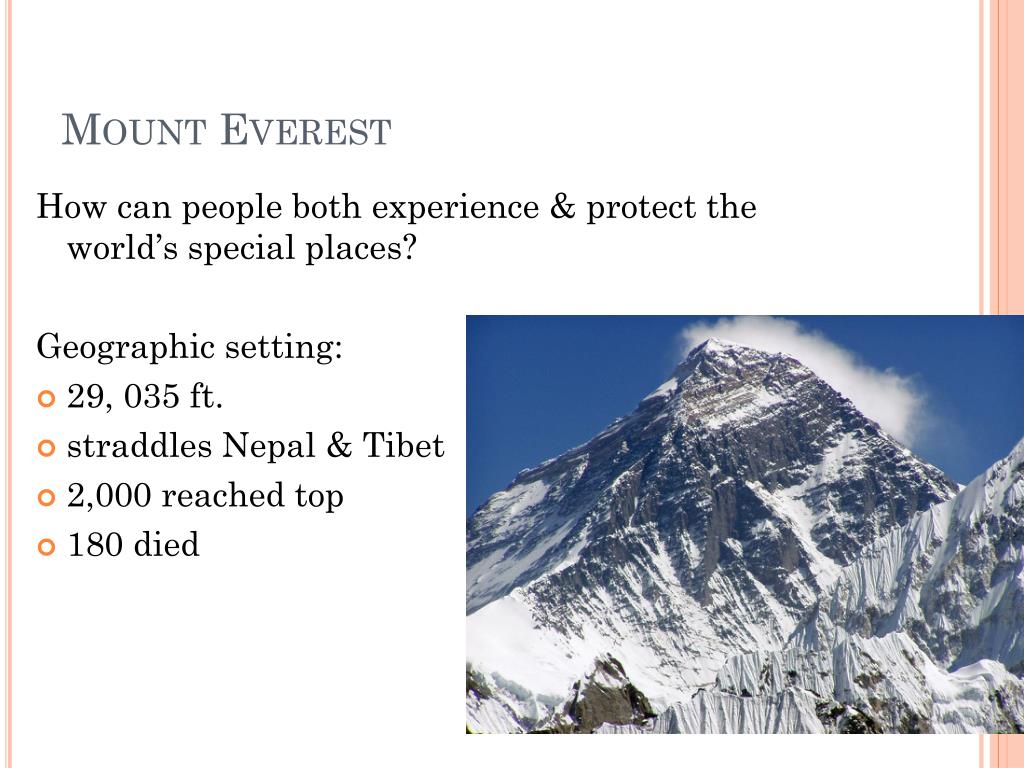 PPT - Mount Everest PowerPoint Presentation, free download - ID:2439514