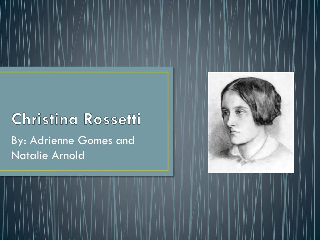 PPT - Christina Rossetti PowerPoint Presentation, free download - ID ...