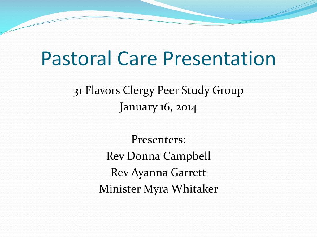 PPT - Pastoral Care Presentation PowerPoint Presentation, free download ...
