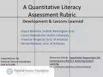 PPT - Quantitative Literacy assessment PowerPoint Presentation, free ...