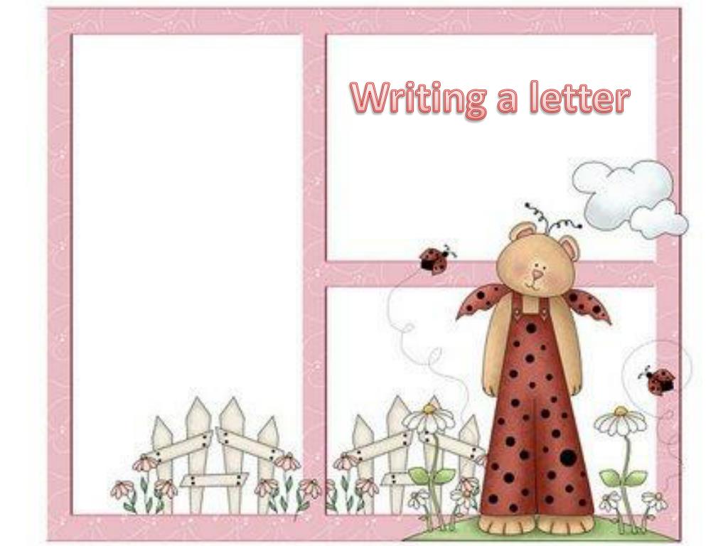 PPT - Writing a letter PowerPoint Presentation, free download - ID:2446283
